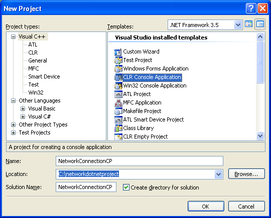 The program examples in VB .NET and C++/CLI on the collecting and ...