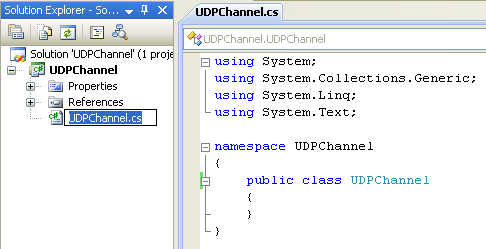 The .NET Remoting tutorial: developing the UDP custom channel example using C# programming ...