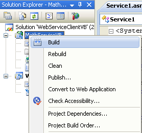 The ASP .NET and VB .NET web service programming tutorials with working code and program examples