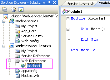 The ASP .NET and VB .NET web service programming tutorials with working code and program examples